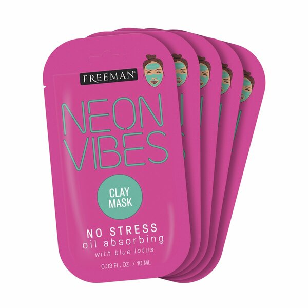 Neon Vibes No Stress Oil Absorbing Blue Lotus Clay Mask - ASR Express